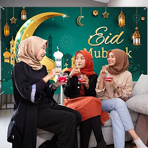 Electronikz - Eid Mubarak Background Party Decorations - Review