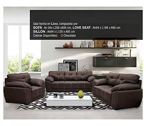 Salas Modernas Color Chocolate