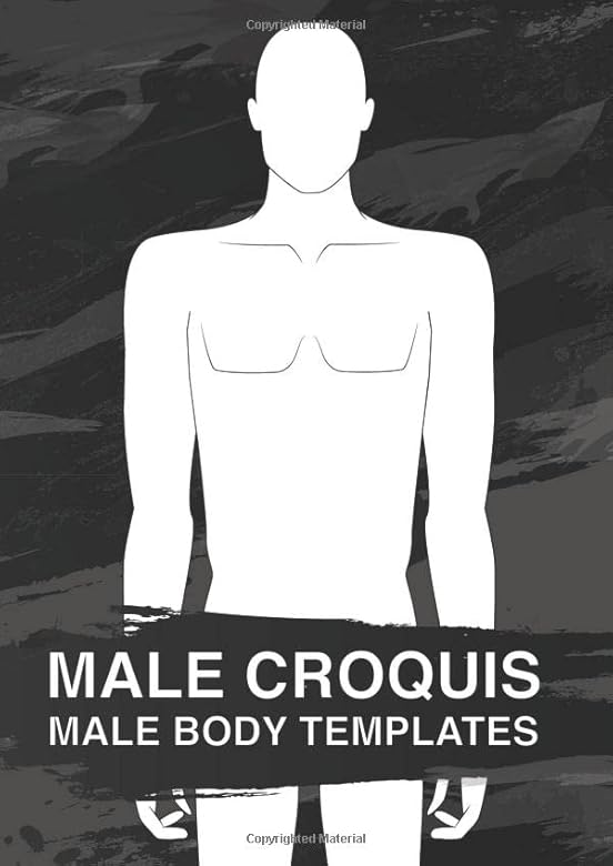 Male Body Fashion Template