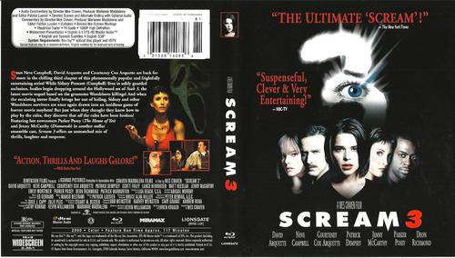 Amazon.com: Scream 3 [Blu-ray] : David Arquette, Neve Campbell ...