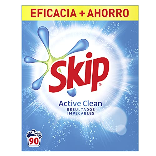 Skip Active Clean 90 lavados: la eficacia duradera de la marca líder ...