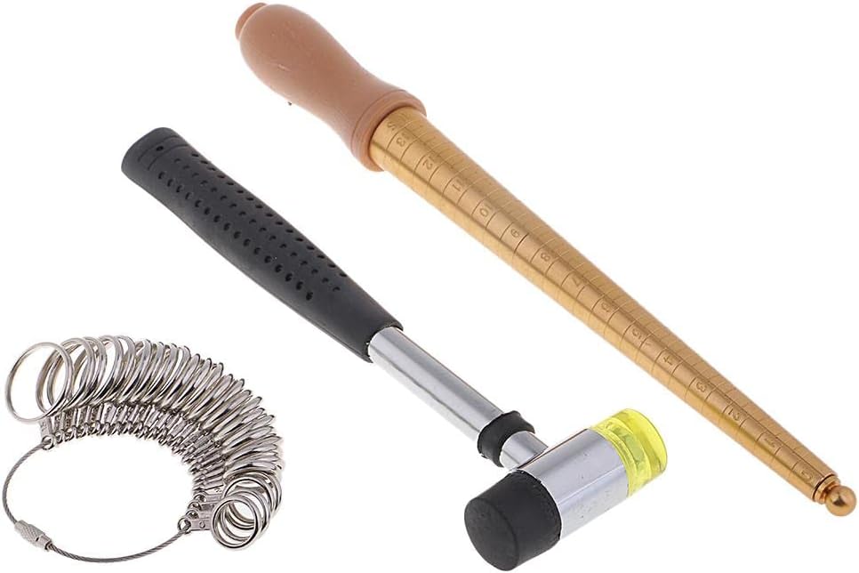 Amazon.com: barenx Ring Size, Ring Stick Ring Size Ring Gauge Mandrel ...
