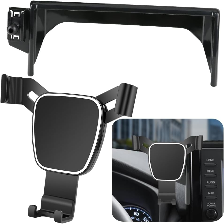 Amazon.com: Musttrue Car Phone Holder for 2019-2025 Toyota RAV4 LX XLE ...