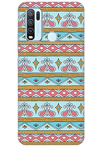 AMEZ Indian Pattern Print Printed Back Cover Phone Case for Vivo Y50 ...