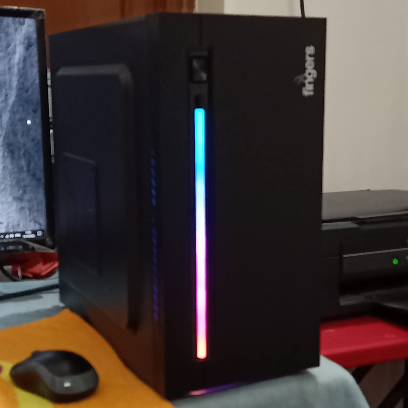 Amazon.in: Buy FINGERS RGB-Fortuna Micro-ATX PC Cabinet (with ARGB ...