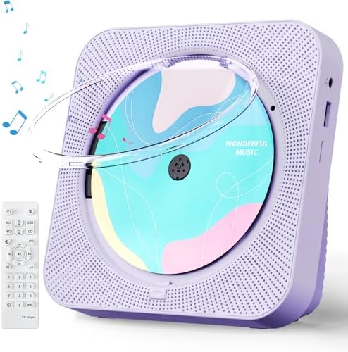Amazon.com: CD Player Portable with Bluetooth Desktop CD Player for ...