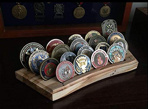 Buy EDUCATES 4 Row Challenge Coin Holder Stadium - Military Coin ...