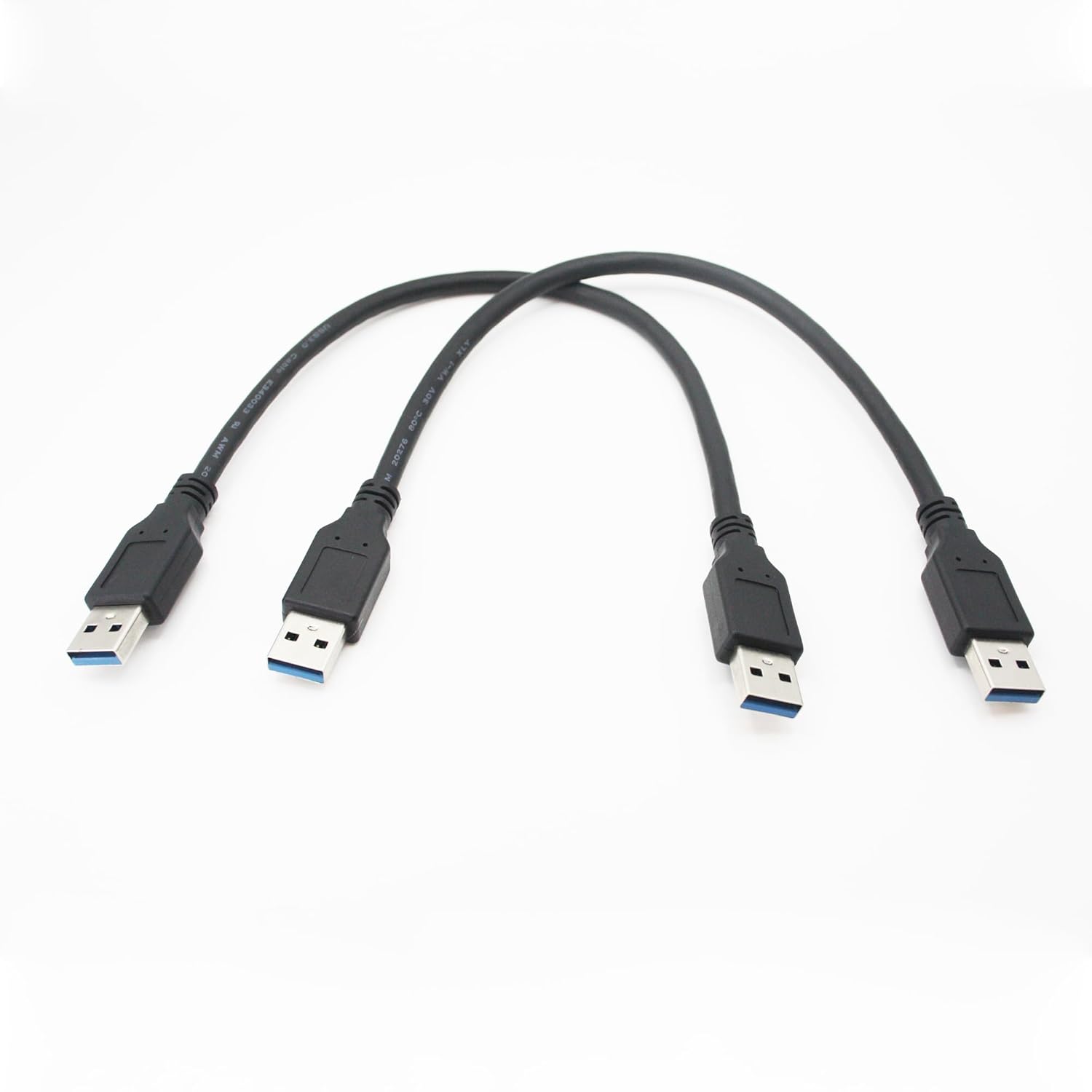 Amazon.com: Xilaghy Short USB to USB Cable 1 Ft,USB 3.0 Type A Male to ...