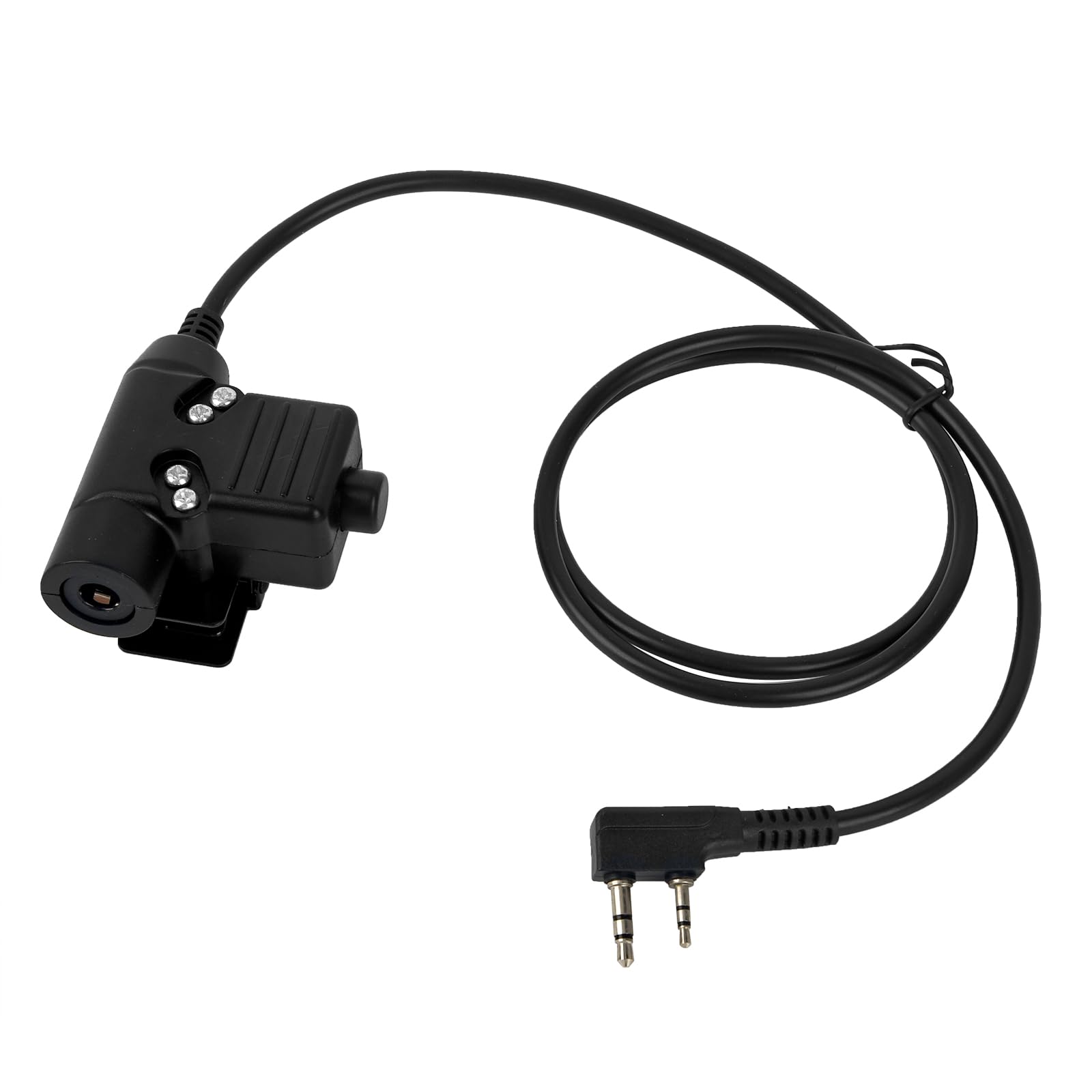 Amazon.com: Pdflie 2 Pin uv-5r uv5r U94 Ptt Radio Tactical Push to Talk ...
