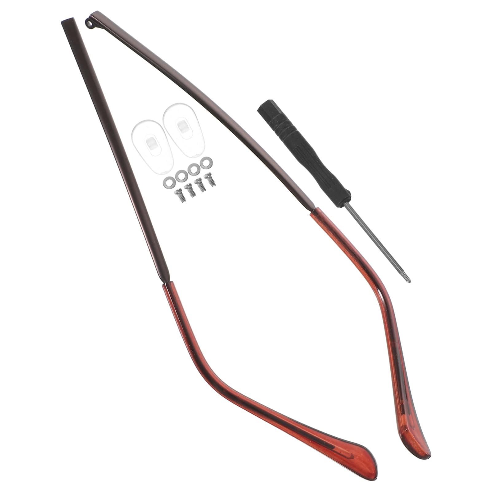 STOBOK 1 Pair Glasses Arm Replacement Metal Eyeglasses Temple ...
