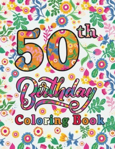 50th Birthday Coloring Pages