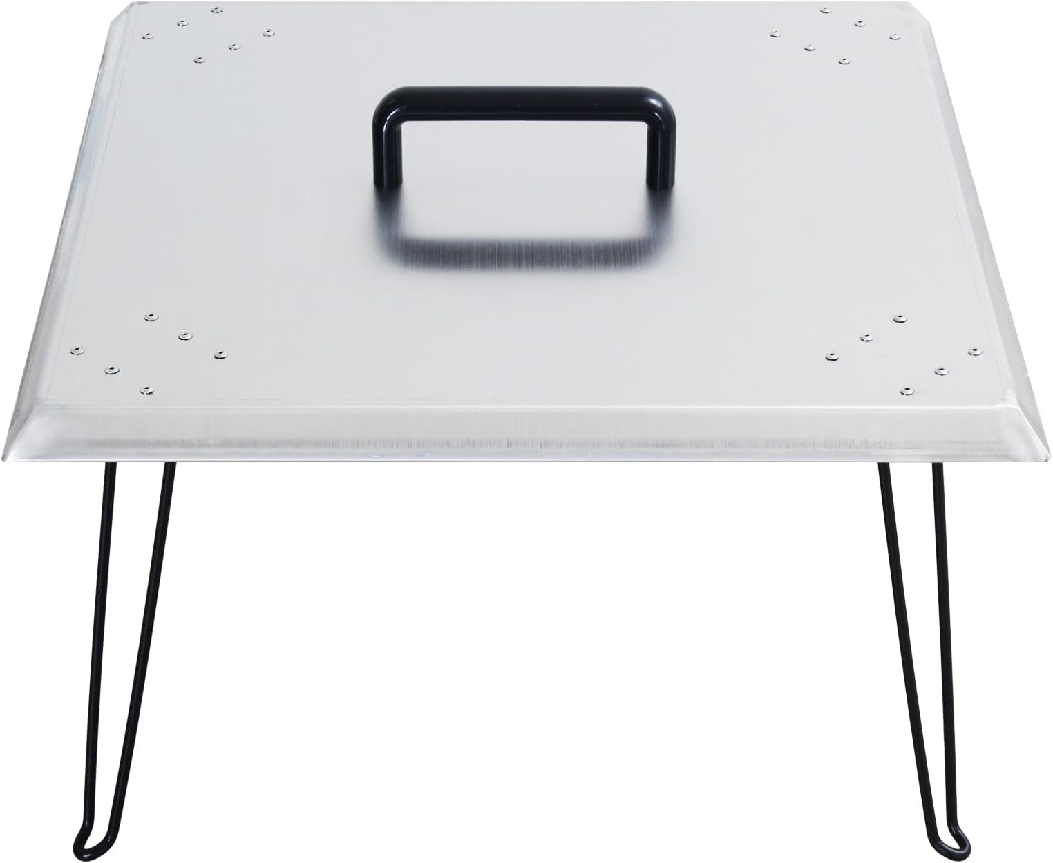 Amazon.com : Fire Pit Heat Deflector, Stainless Steel Fire Pit Cover ...