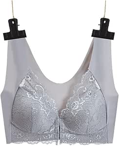 Amazon.com: NELLN Bra for Women Front Closure 5d Beauty Back Sports ...