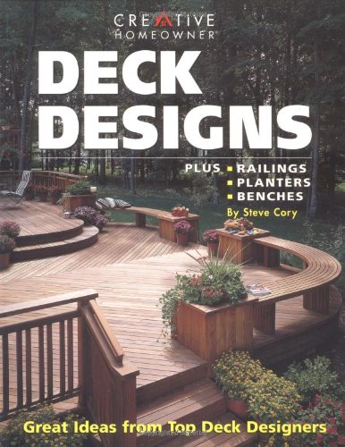 Deck Designs: Plus Railings, Planters, Benches: Cory, Steve;Halpin ...