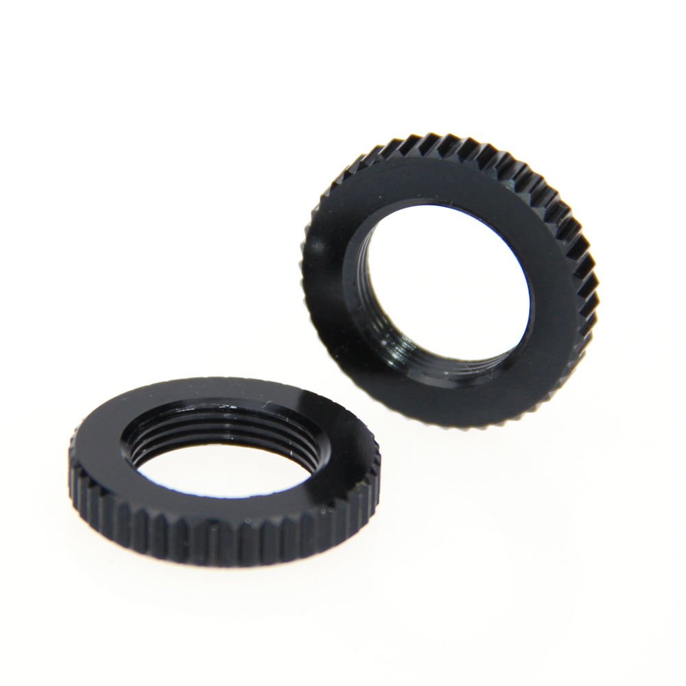 CAMVATE 2x 5/8"-27 Dual Lock Nuts for 5/8" 1/4" Cold Hot Shoe Adapter ...