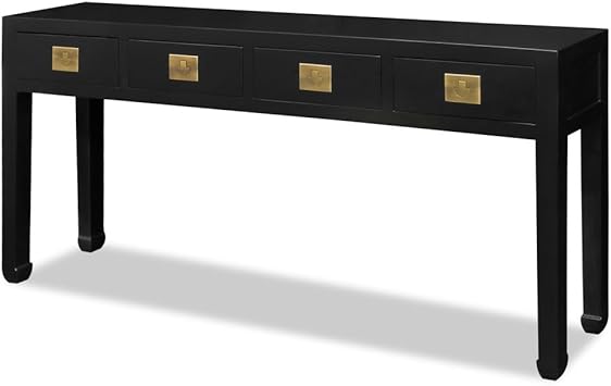 Amazon.com: ChinaFurnitureOnline Elmwood Chinese Ming Console Table ...