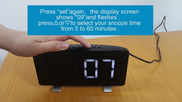 Watch Dual Alarm Clock How to adjust snooze mode on Amazon Live