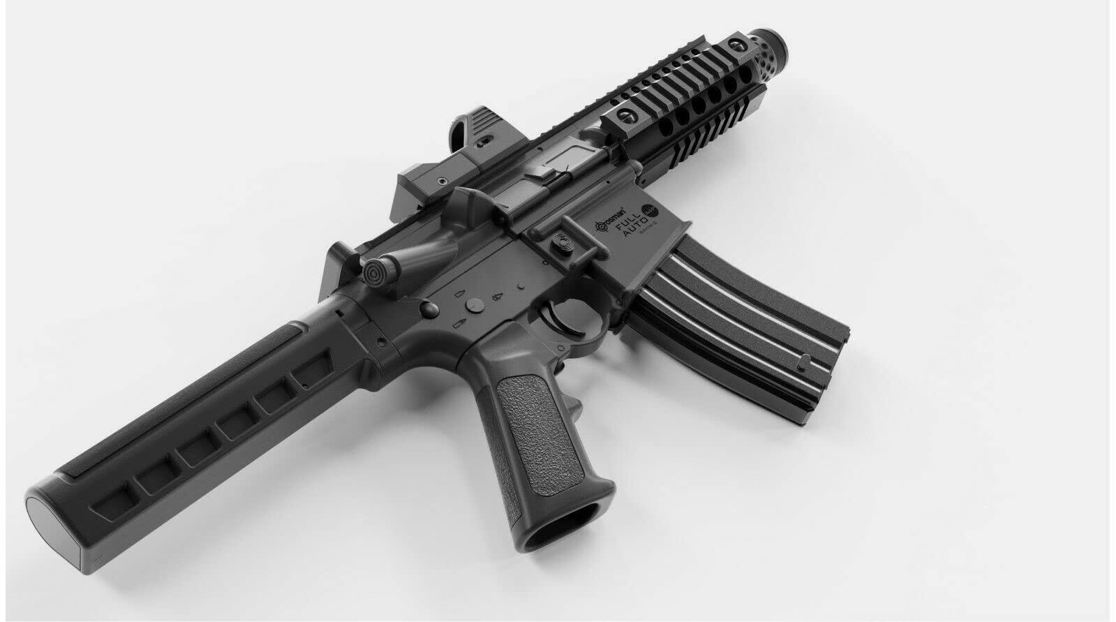 Buy Crosman A4 Pistol (Black) CO2 Powered, Full Auto BB Air Pistol ...