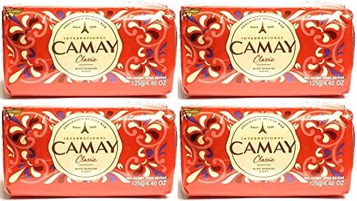 Amazon.com : Camay Classic Bar Soap, with Rose Essence, 4.98 Ounce ...