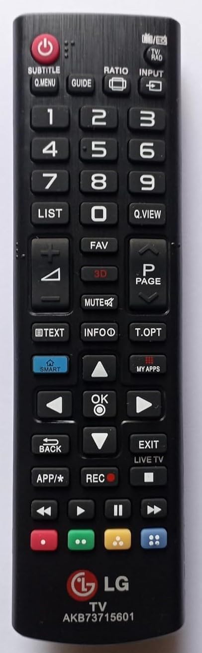 UNIVERSAL LG REMOTE - LG AKB73715601 Replacement Remote Control for LG ...