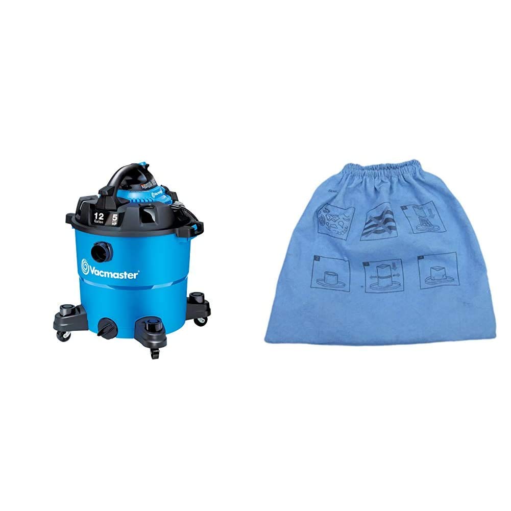 Buy Vacmaster VBV1210, 12-Gallon 5 Peak HP Wet/Dry Shop Vacuum with ...