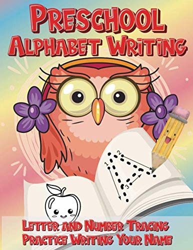 Preschool Alphabet Writing Letter and Number Tracing Practice Writing ...