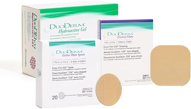 Amazon.com: Convatec DuoDERM Control Gel Formula Extra Thin Wound Care ...