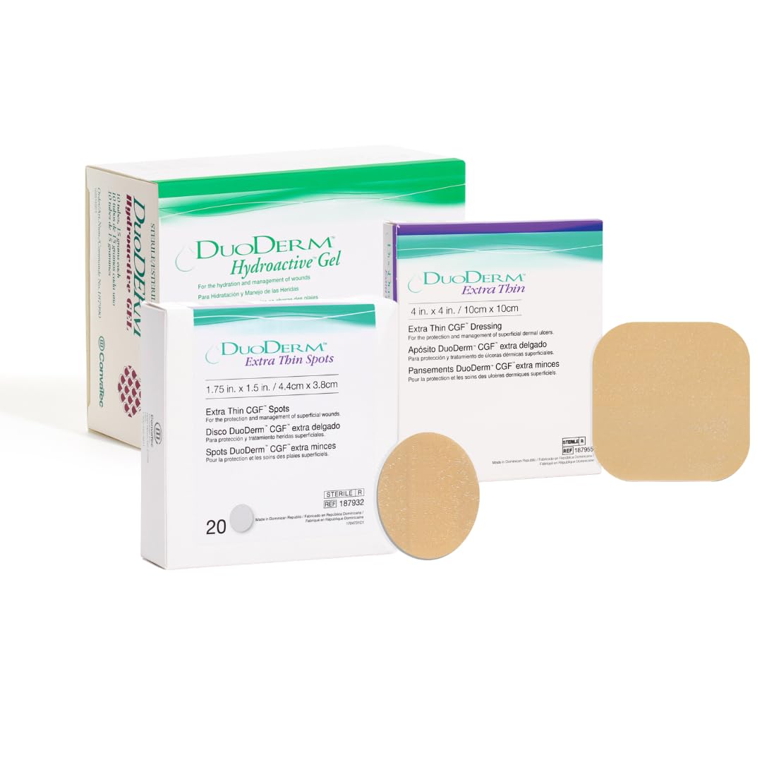 Amazon.com: Convatec DuoDERM Control Gel Formula Extra Thin Wound Care ...
