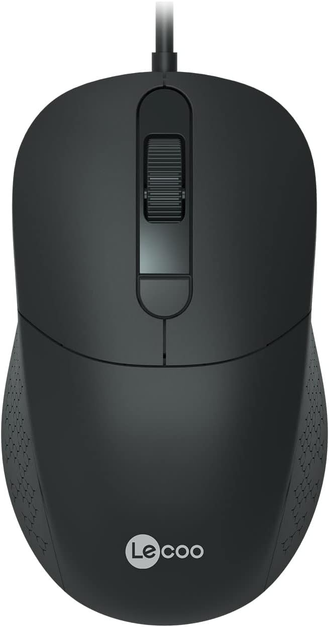 Lenovo Lecoo MS102 2400 DPI 4 Tuşlu USB Kablolu Optik Mouse Siyah ...