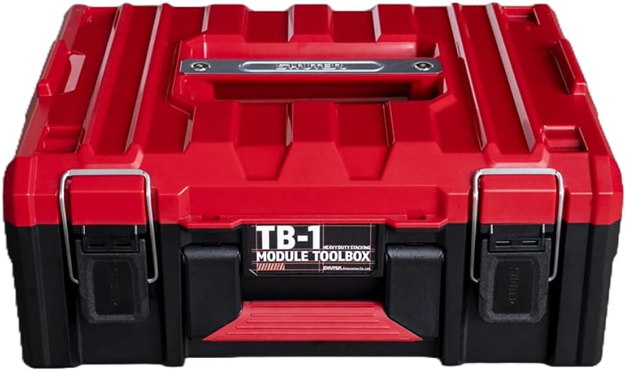 SHUTER ABS Tool Chest, Single Tier, Stackable Storage, Removable Tray ...