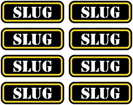 Amazon.com: (8X) Slug Ammo Can Sticker Set Decal Self Adhesive Molon ...