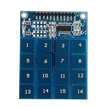 iotrue TTP229 16 Channel, 4x4 capacitive touch switch Keypad module (1 ...