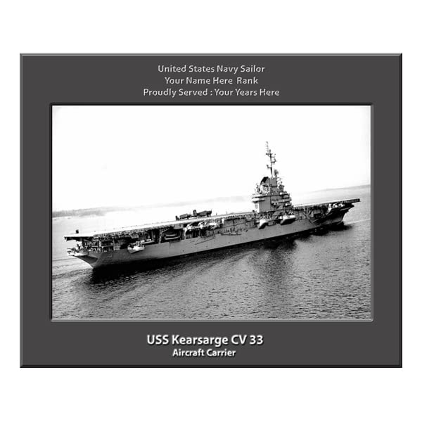 Amazon.com: USS Kearsarge CV-33 Personalized United States Navy Ship ...