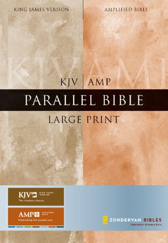 KJV/Amplified Parallel Bible, Large Print (King James Version ...