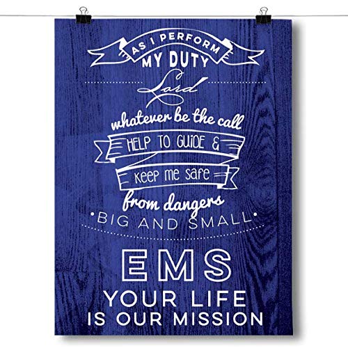Amazon.com: Inspired Posters - EMS Emergency Medical Services ...