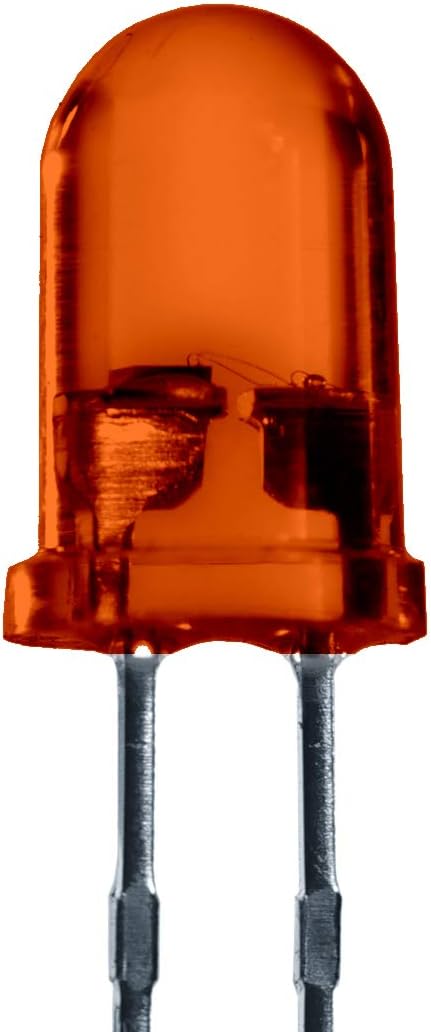 Lumetheus LED Diodes électroluminescentes 5mm couleur Blanc Ultra ...