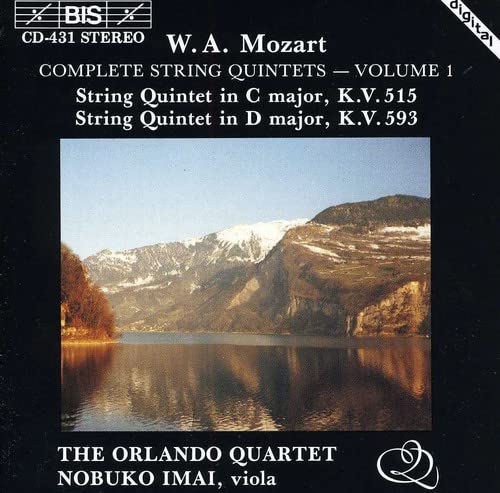Mozart Complete String Quartets Vol. 1 - Orlando Quartet, Mozart,Wolfgang Amadeus: Amazon.de: Musik