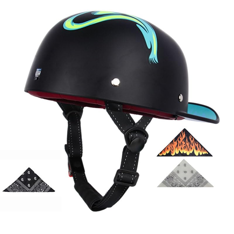 Snapklik.com : Uchoose Baseball Helmet DOT Certified Half Shell ...