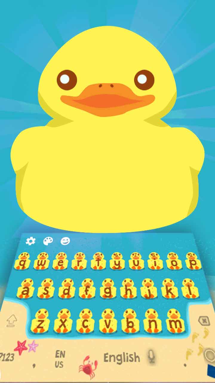 Cartoon Young Duck Chic keyboard Theme - App on Amazon Appstore