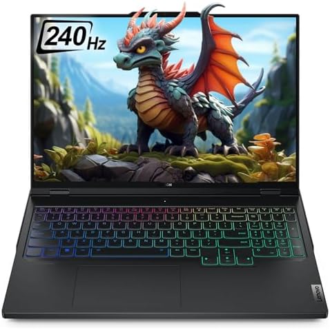Amazon Com Lenovo Legion Pro I Gaming Laptop Intel I Hx Gb Ddr Ram Tb Pcle Ssd