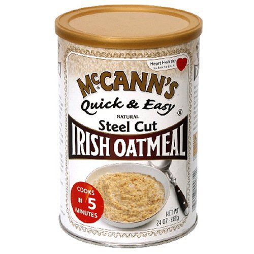 Amazon.com: McCANN'S Quick & Easy Steel Cut Oats Canister, 24-Ounces ...