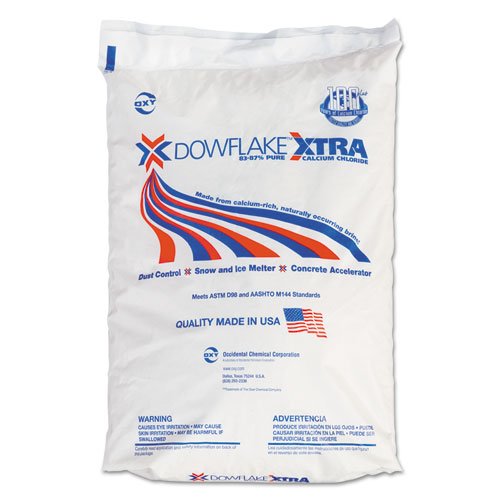 Amazon.com: Dowflake Calcium Chloride Ice Melt, 50lb Bag - one 50lb bag ...