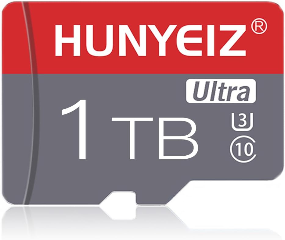 1TB Micro SD Card with Adapter High Speed Card Class 10 Memory Card for Android Smartphone ...
