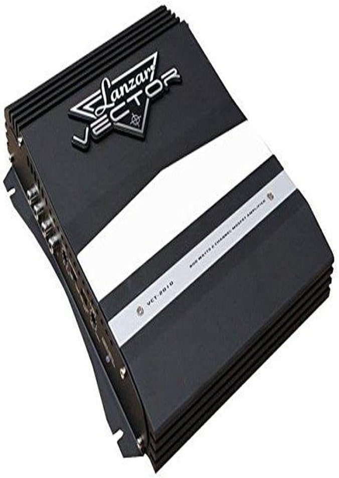 Amazon.com: Lanzar 2000W 4-Channel Car Amplifier + 2000W Monoblock Car ...