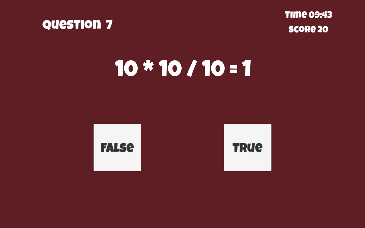 Math Quiz - App on Amazon Appstore