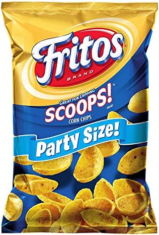 Amazon.com: Fritos Scoops Original Corn Chips Party Size, 15.5 Ounce