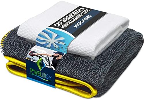 Towelogy G61 Premium Car Window Cloth Microfibre Windscreen ...