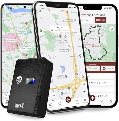 TruTrak Pro 4G GAT24 Rechargeable Magnetic GPS Tracker, Car Van ...