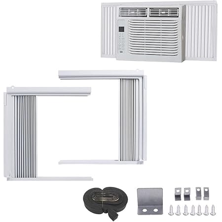 Amazon.com: Movable Window Air Conditioner Side Panels with Frame,2023 ...