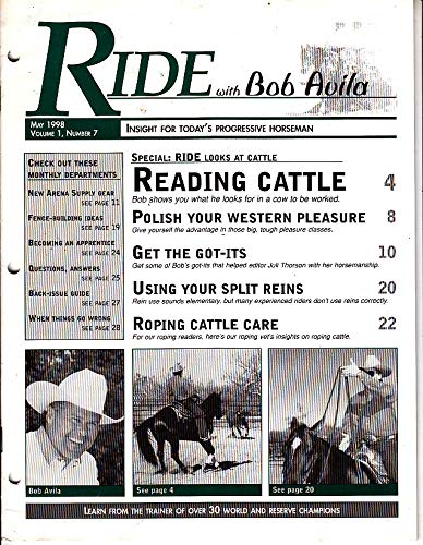 Ride with Bob Avila May 1998 Vol 1 #7: Avila, Bob: Amazon.com: Books